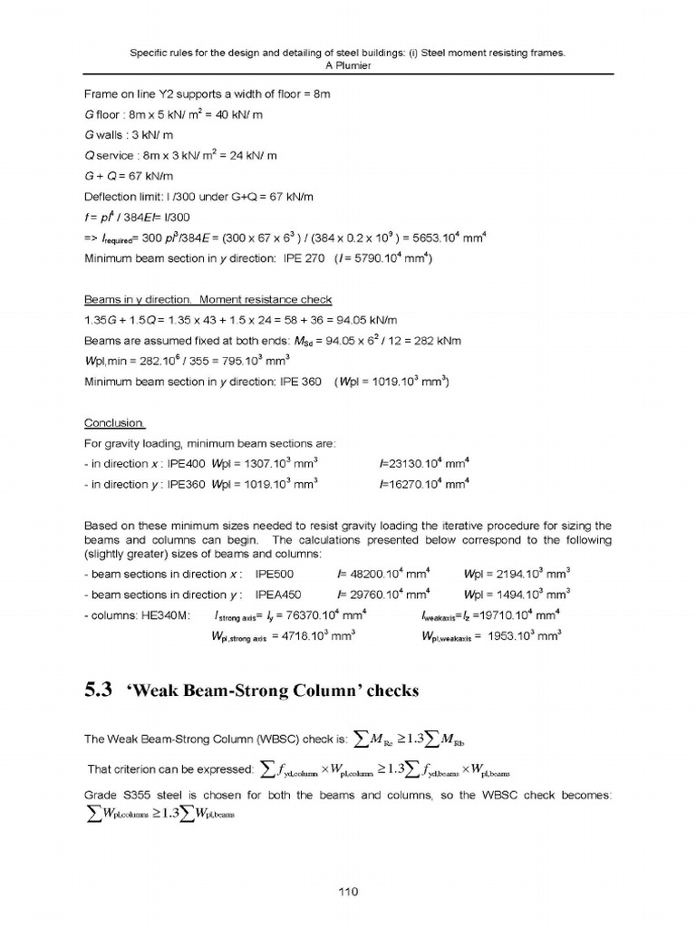Eurocode 8 Seismic Design of Buildings W Page 124 | PDF