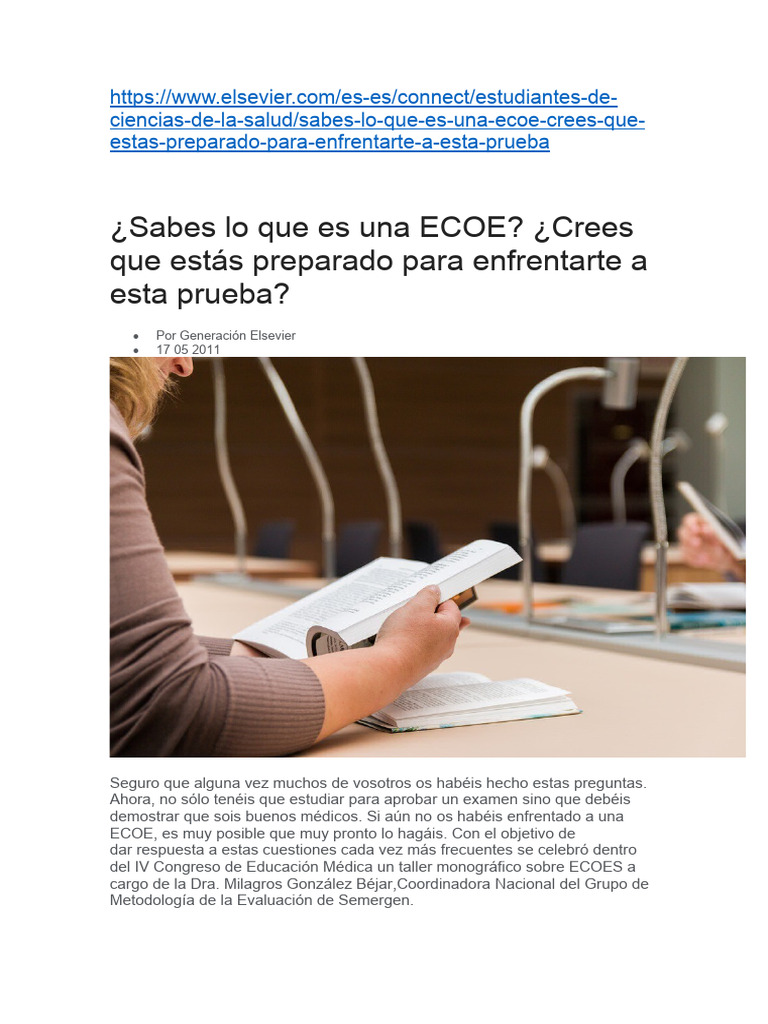 5 Prueba ECOE | PDF | Evaluación | Medicina