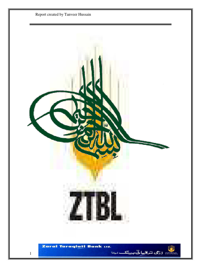 Management of Functions of ZTBL | PDF | Agriculture | Banks
