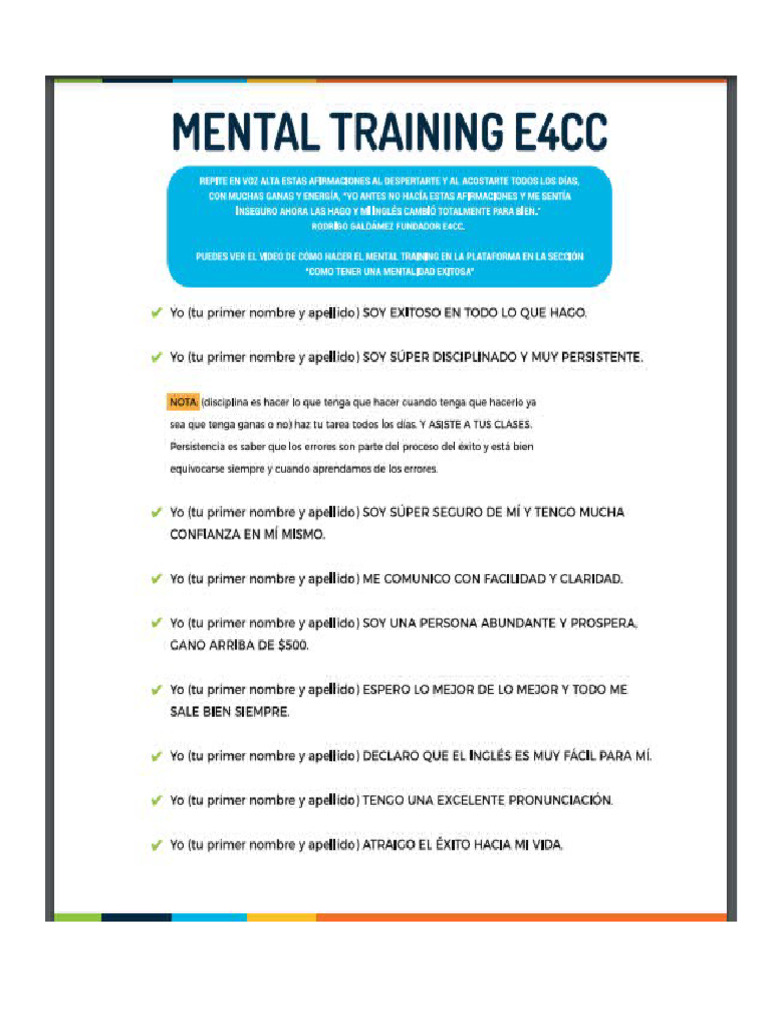 Mental Training | PDF