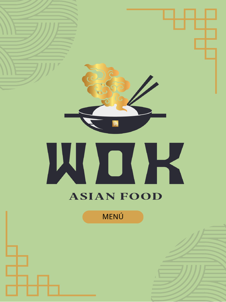 Wok Menú | PDF | Industria de alimentos | Ingredientes de comida