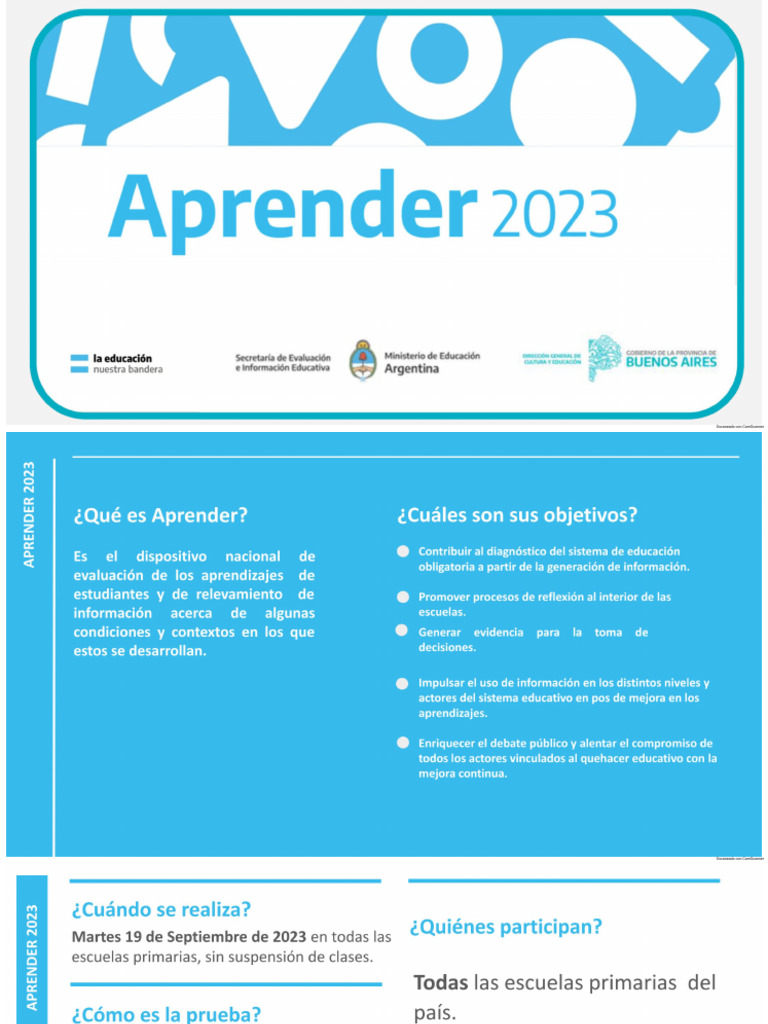 Aprender 2023 | PDF