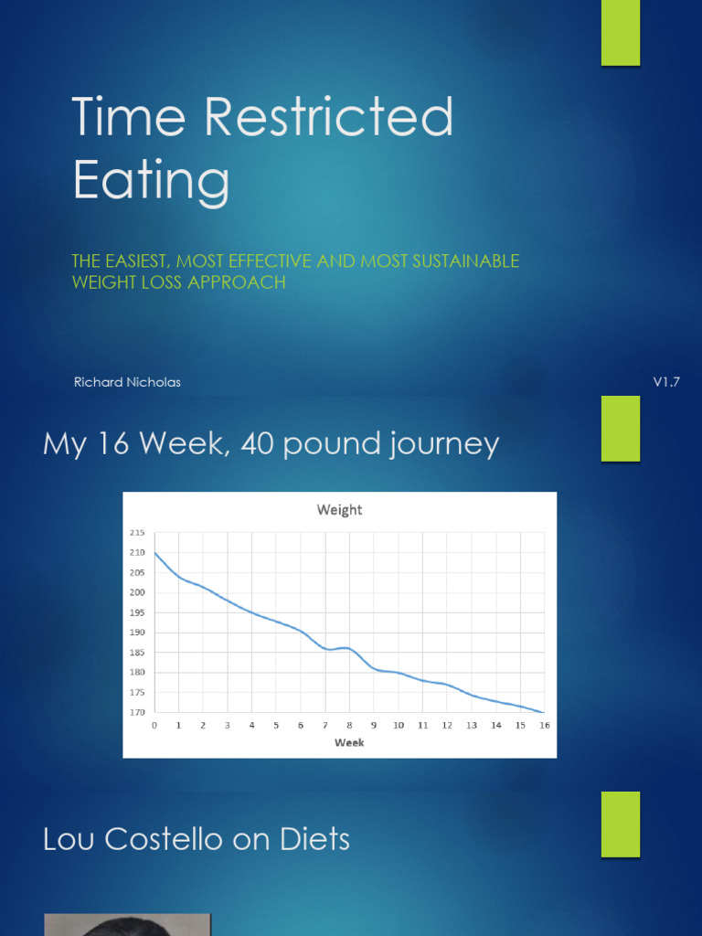 Time Restricted Eating | PDF | Hyperglycemia | Dieting