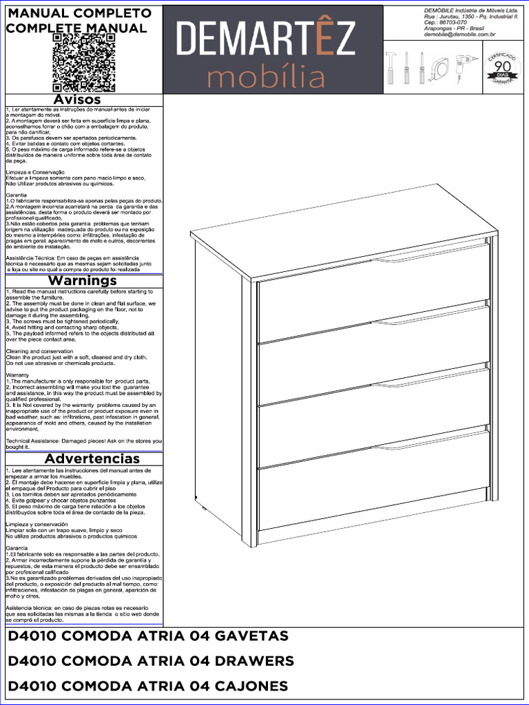 Esquema de Montagem d4010 | PDF