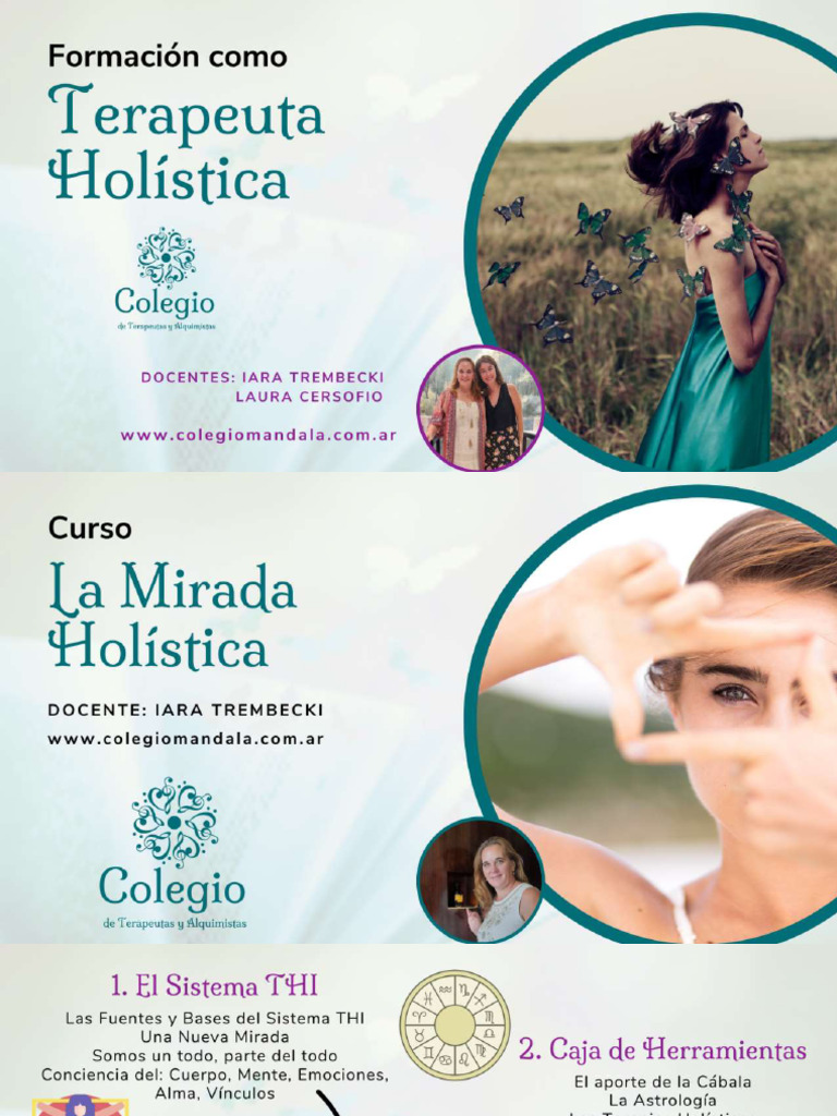 La Mirada Holistica Manual | PDF | Holismo | Mente