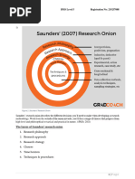 Saunders Research Onion For Effective Research Methodoloy | PDF