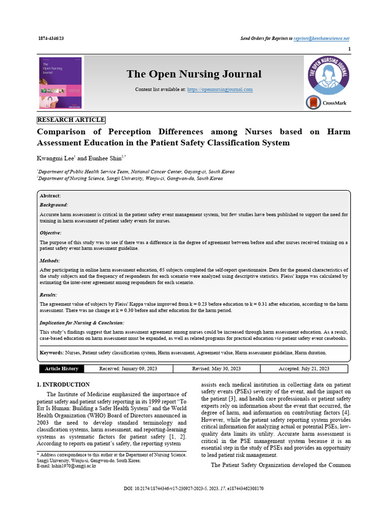 Nursing A 2 (3) (1) | PDF | Patient Safety | Nursing