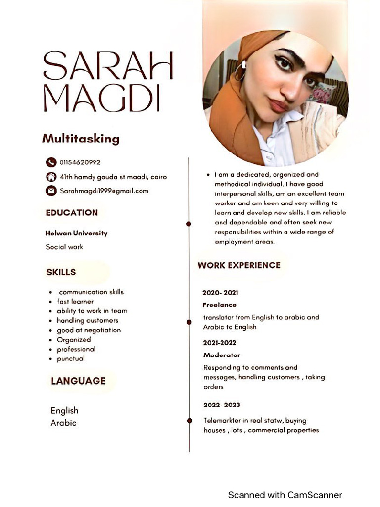 Sarah HH | PDF
