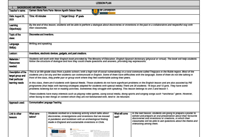 Lesson Plan Template 2023 | PDF