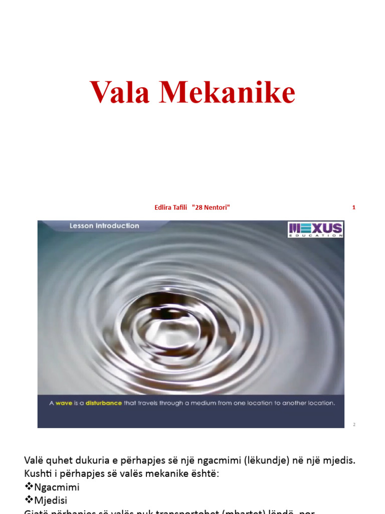 Vala Mekanike | PDF