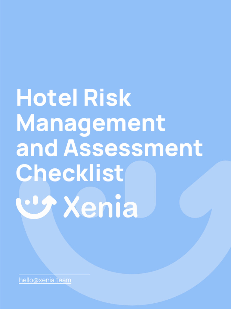 Xenia - Hotel Risk Assessment and Management Checklist | PDF