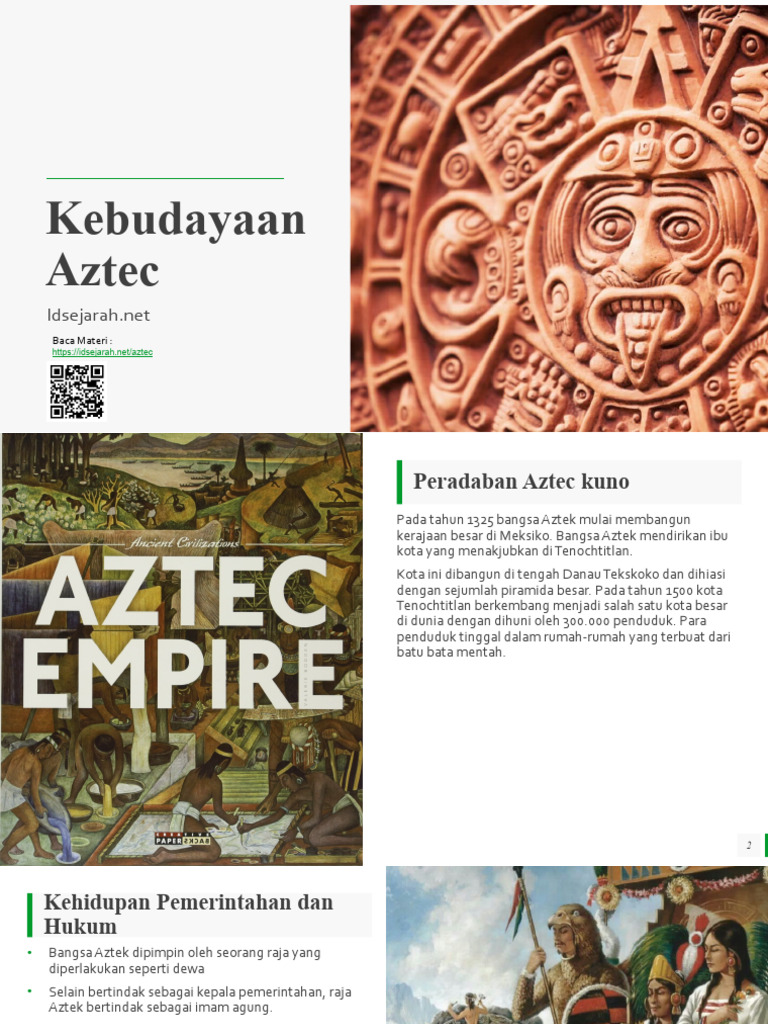 Kebudayaan dan Kehidupan Suku Aztec | PDF