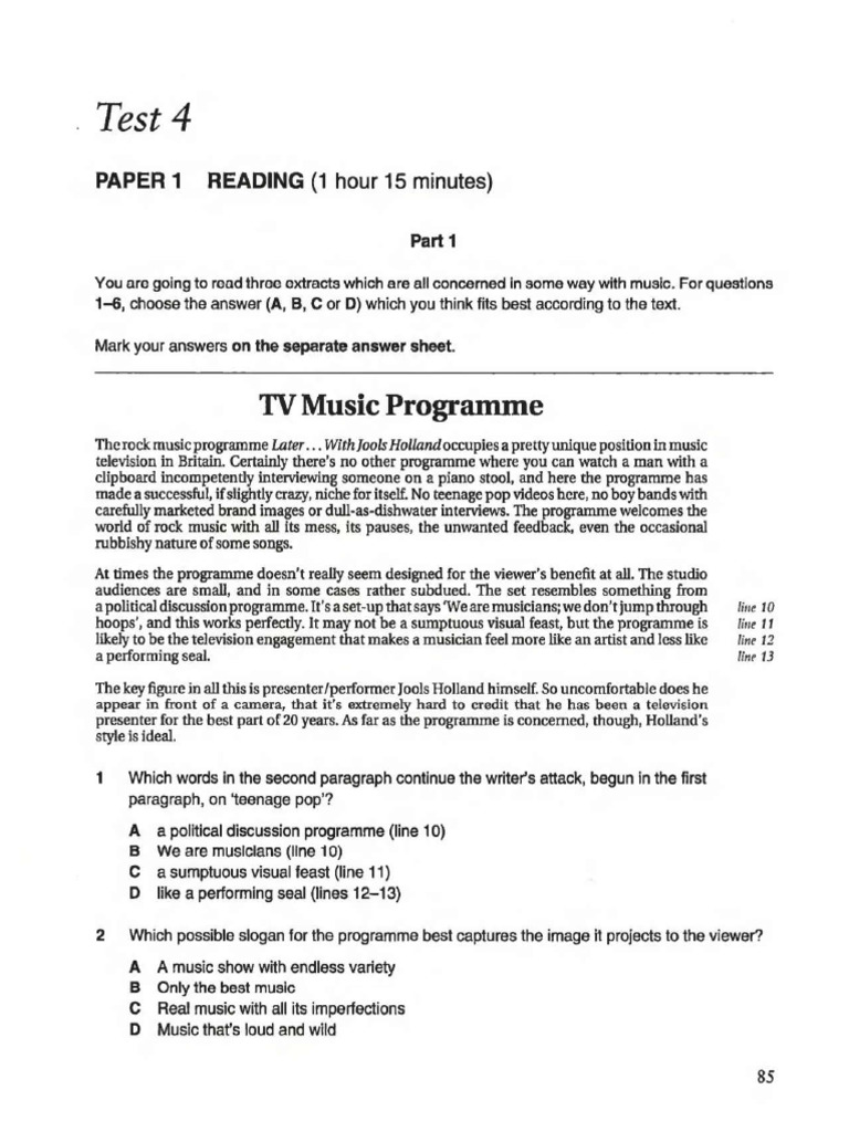 Test 4 - CAE 2 - Dec 17-2023 | PDF