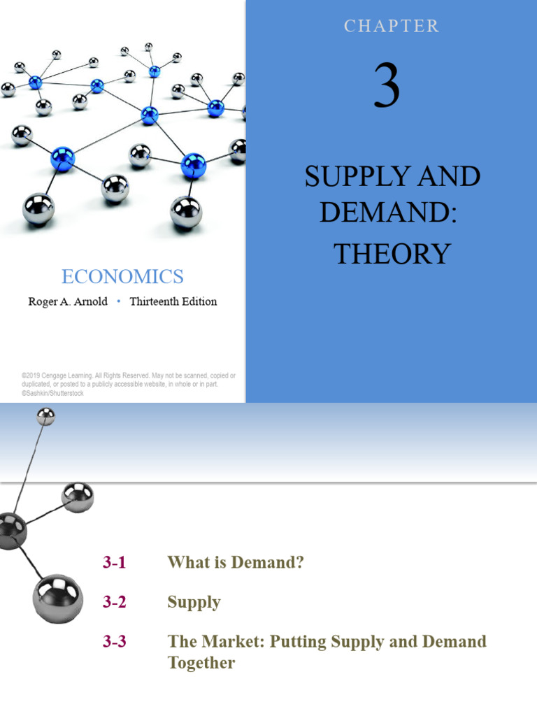 Arnold - Econ13e - ch03 Supply and Demand | PDF | Economic Equilibrium ...