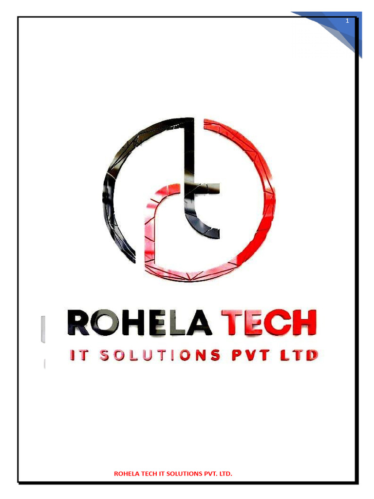 Rohela Tech It Solutions Pvt. LTD | PDF | Packaging And Labeling ...