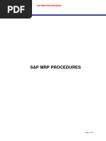 SAP PP-MRP Type VB | PDF | Computing