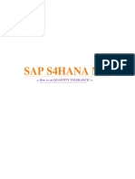 SAP S4 HANA MM - Physical Inventory | PDF