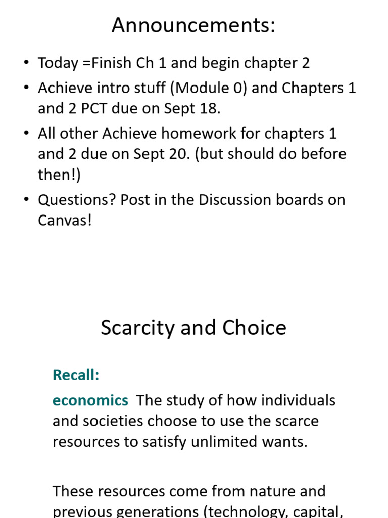 Module 2 Slides | PDF | Demand | Demand Curve
