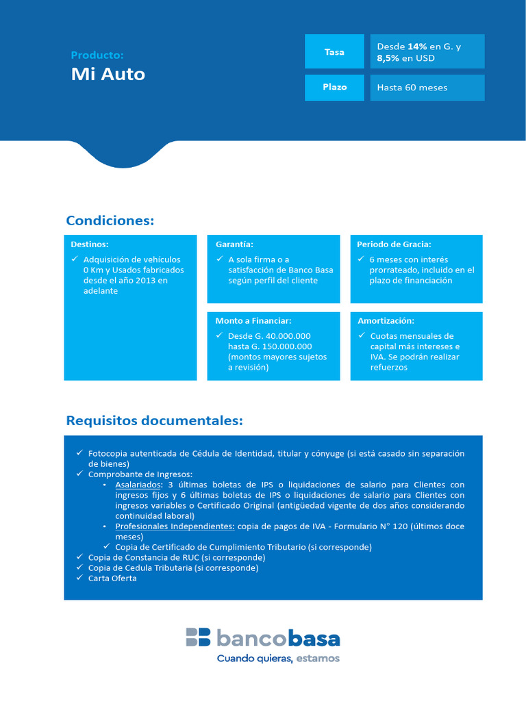 Prestamo Mi Auto | PDF