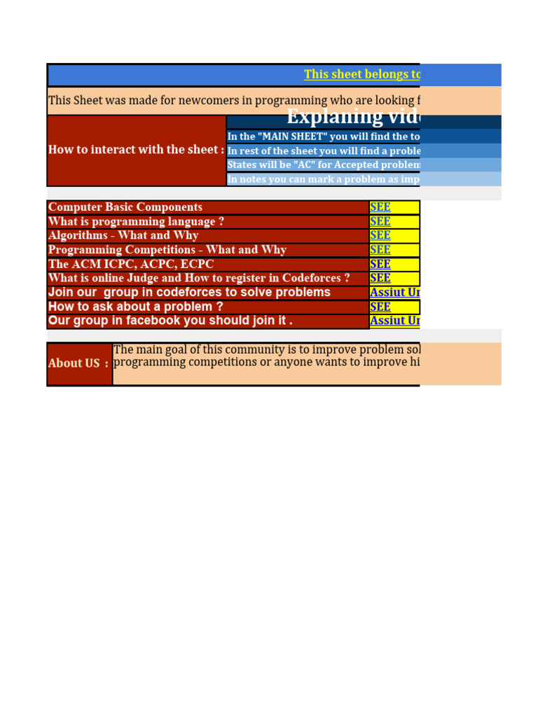 Copy of ICPC Assiut Newcomers Training | PDF | Control Flow | C++ Copy of ICPC Assiut Newcomers Training | PDF | Control Flow | C++