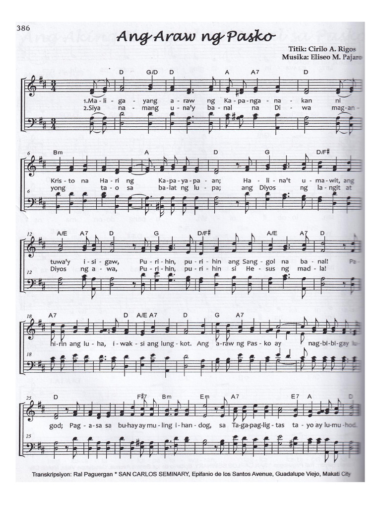 Ang - Araw - NG - Pasko | PDF