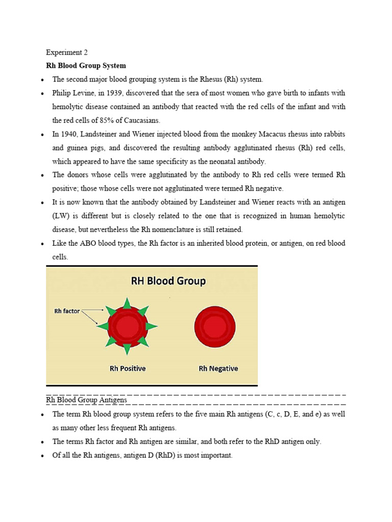 Immunology lab procedures | PDF | Blood Plasma | Blood Type