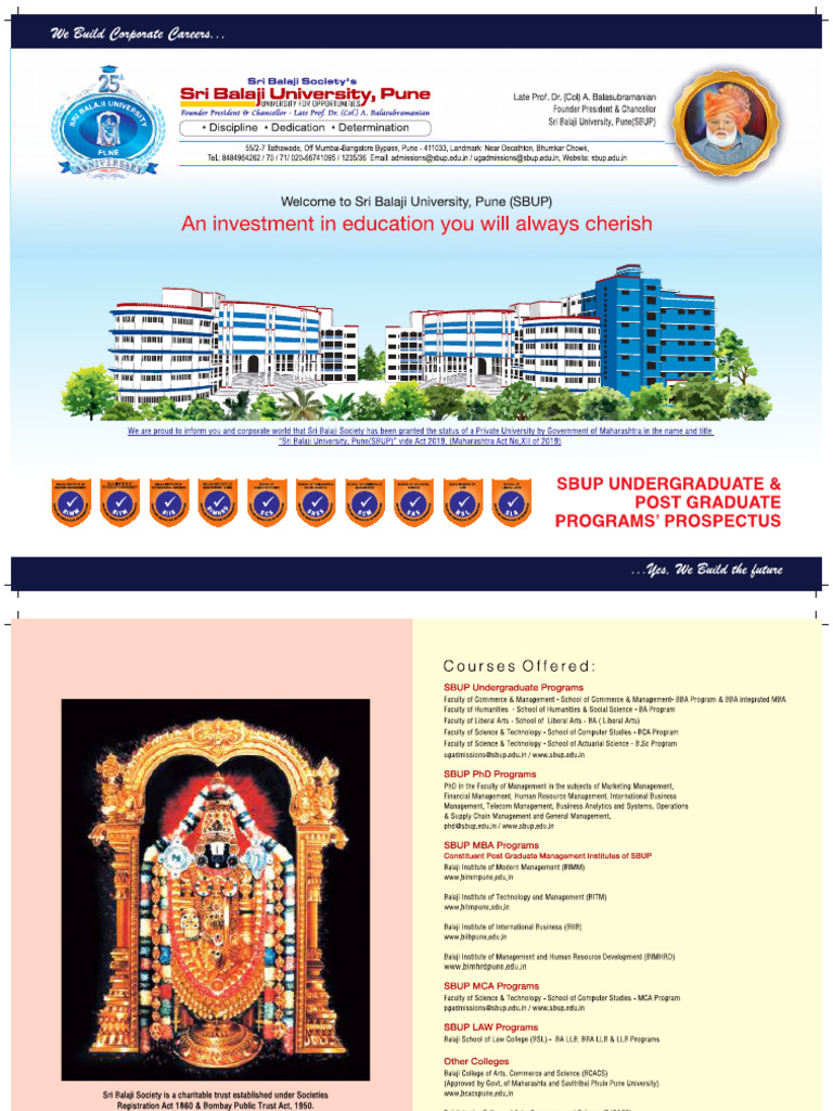 Balaji Institute | PDF