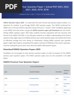 Knruhs Previous Year Question Papers | PDF