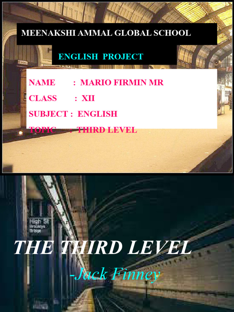 Charley's Journey to the Third Level | PDF | Classics