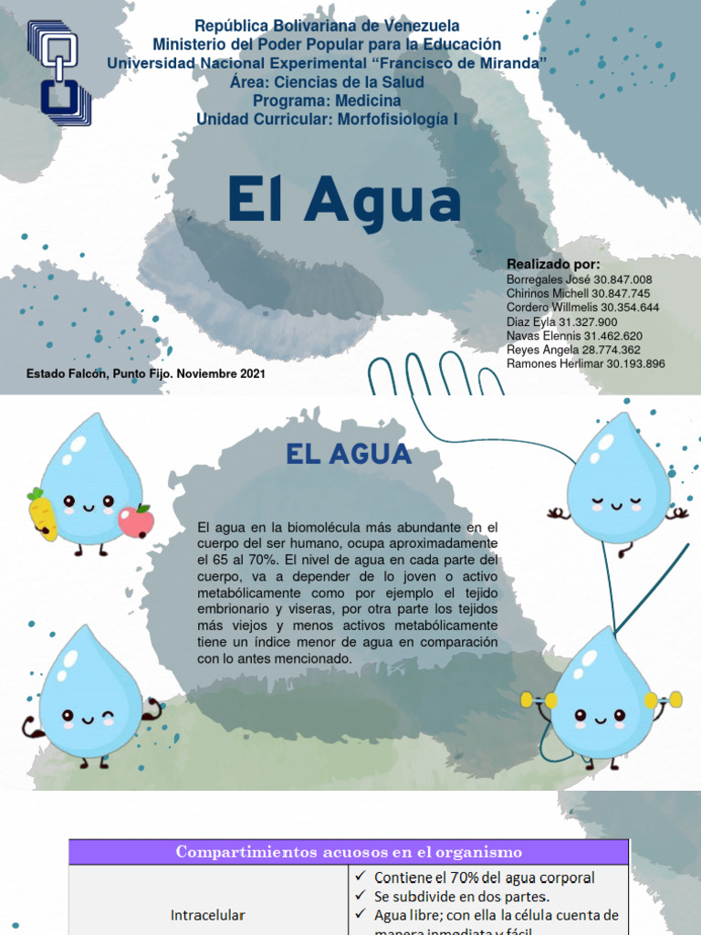 tema 2 el agua listo | PDF | Ph | Solución tampón