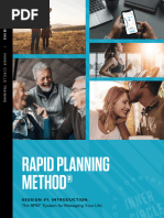 Anthony Robbins - Rapid Planning Method Book (For Print) | PDF ...