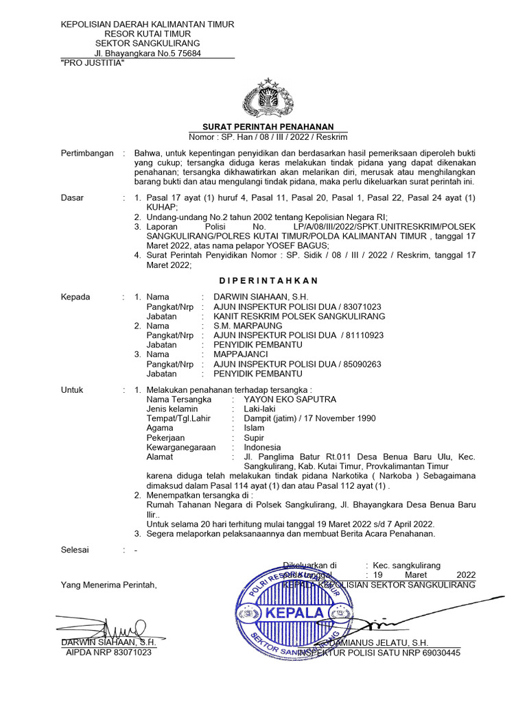 SP Han 08 2022 | PDF