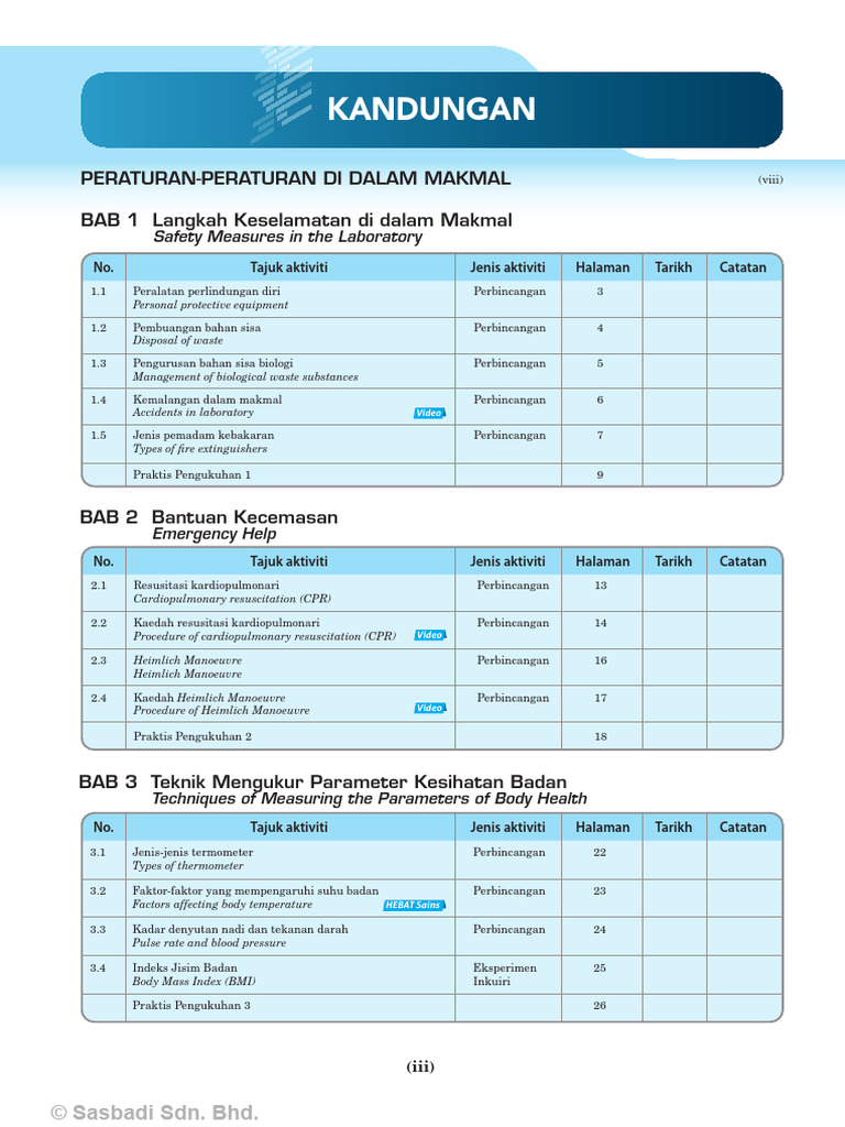 Sps Sains TG 4 - Part1 | PDF