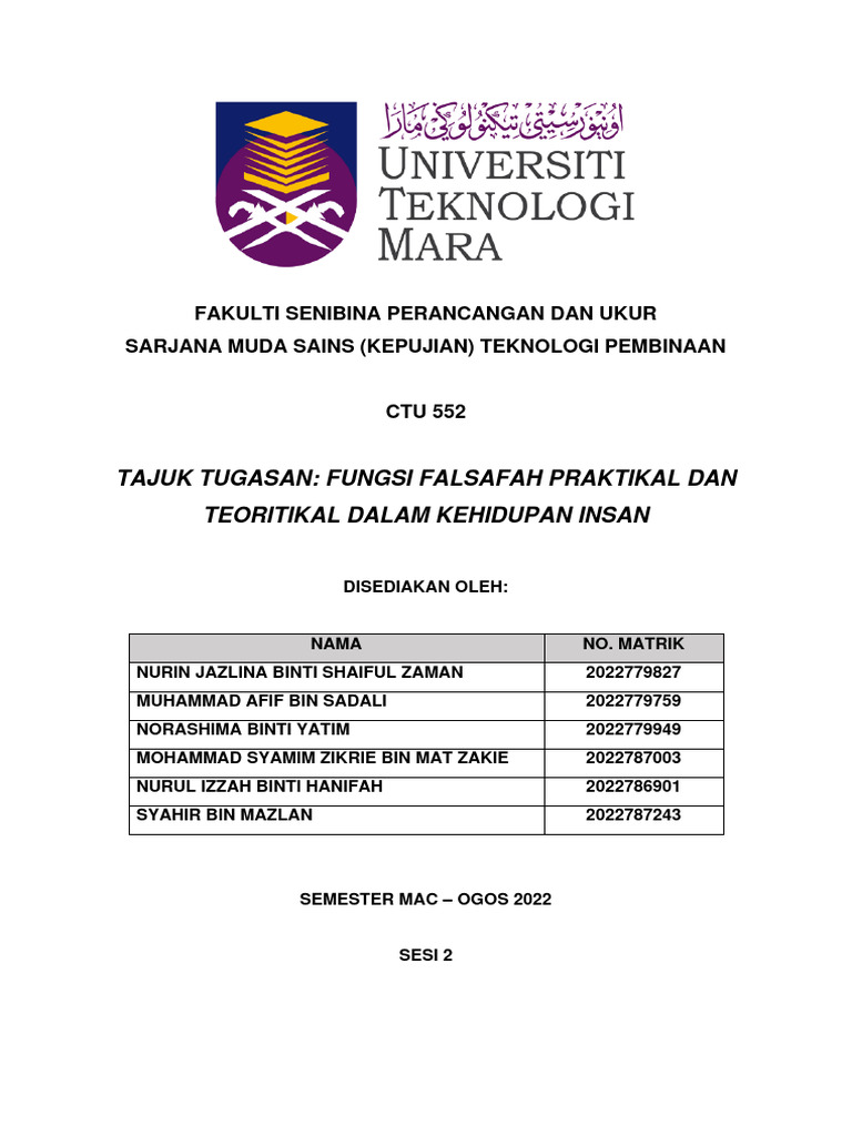 Assignment 1 - CTU552 | PDF