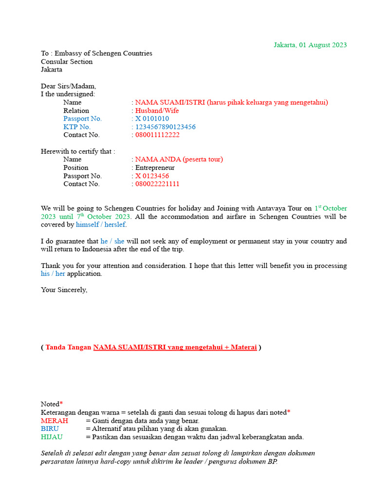 Contoh Surat Sponsor 3 | PDF