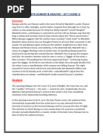 Macbeth. Act 1 Scene 2 Detailed Summary | PDF | Macbeth | Shakespearean ...