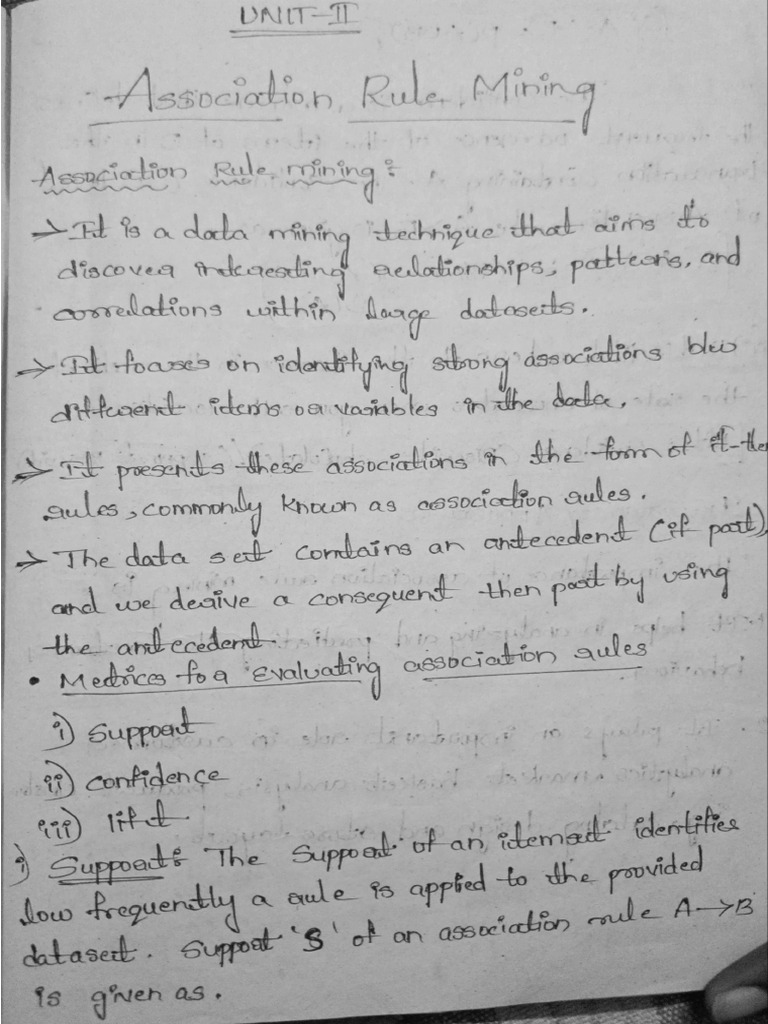 DM Class Notes | PDF