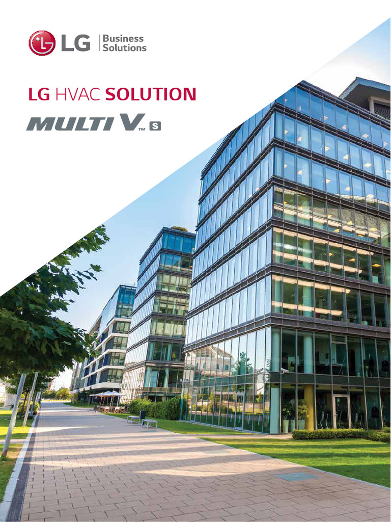 Multi V S Brochure Pdf Air Conditioning Heat Exchanger