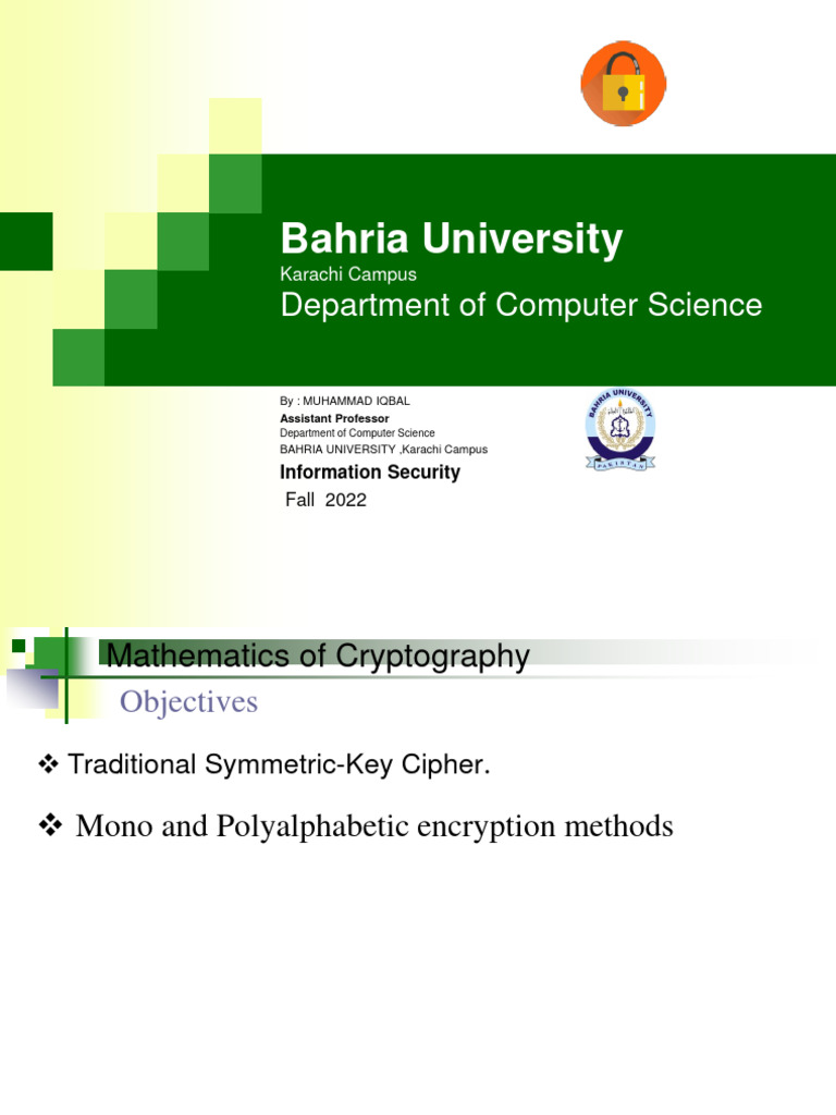 Understanding Symmetric-Key Ciphers | PDF | Cryptanalysis | Cryptography