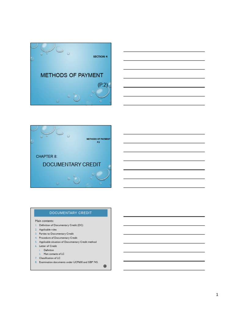 4 2 S Methods-Of-Payment | PDF