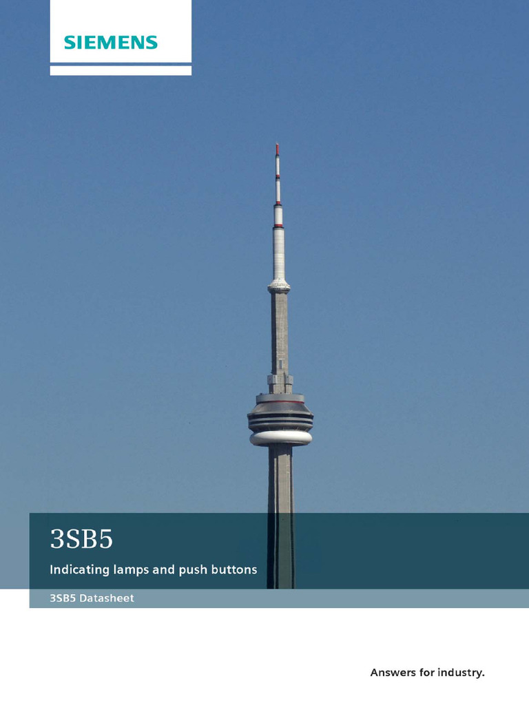 14.3SB5 Datasheet | PDF | Switch | Equipment
