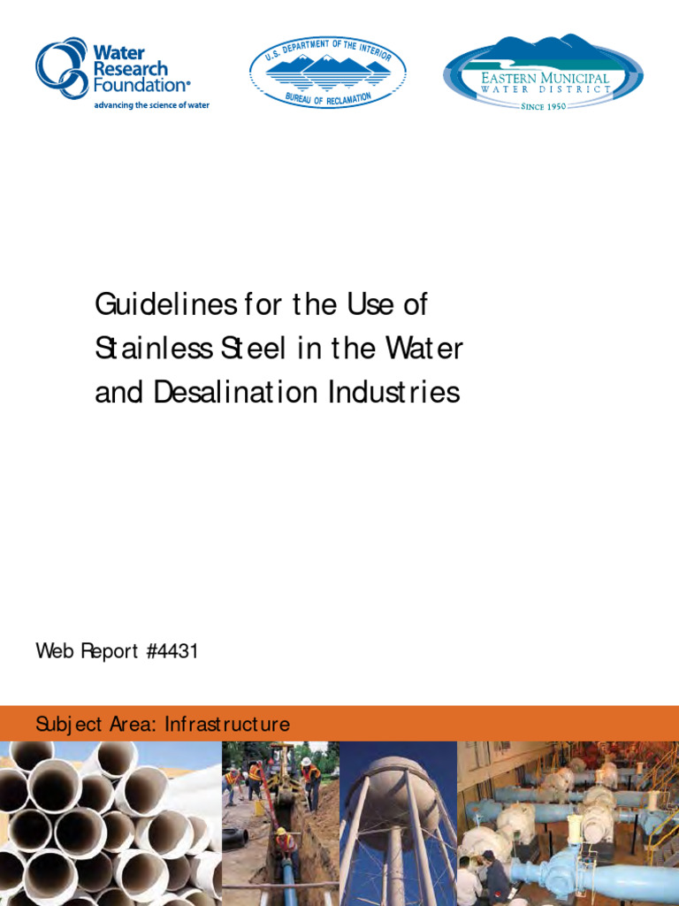 Guidelines for the Use of Stainless Steel in the Water and Desalination ...