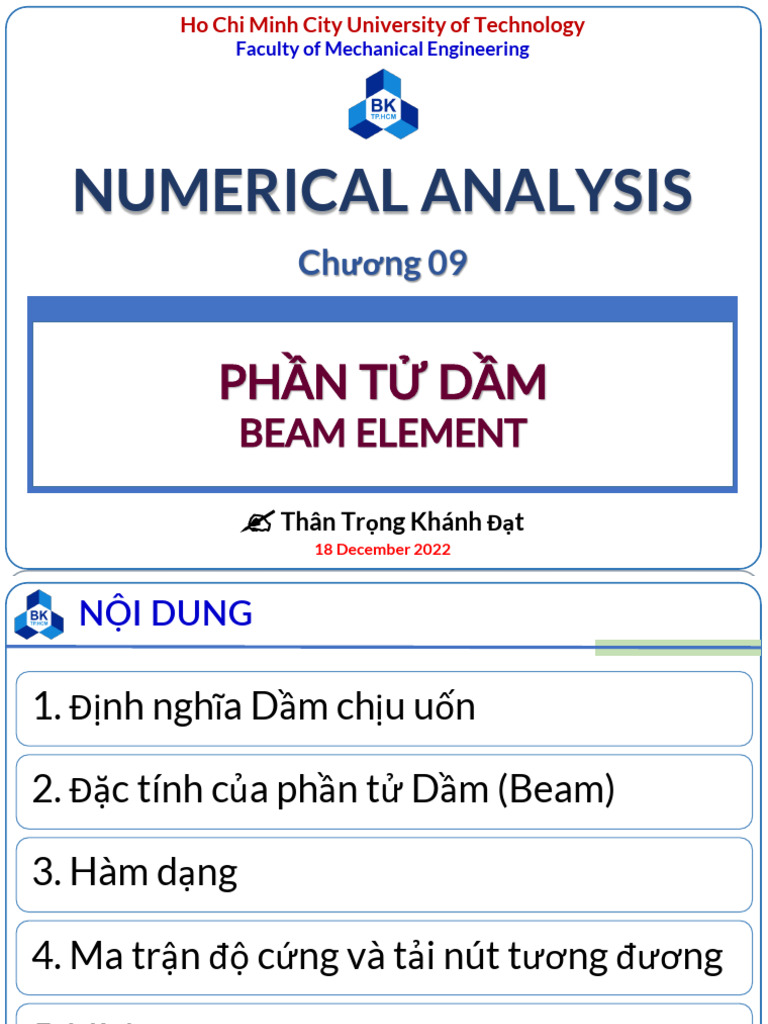 C09 - Beam Element - VN | PDF