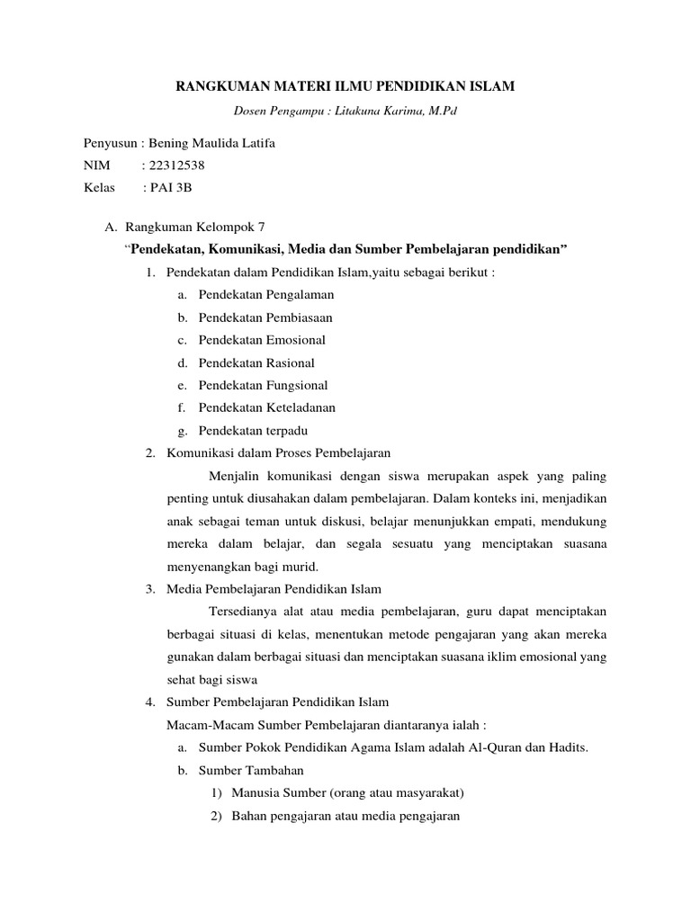 Bening Maulida | PDF