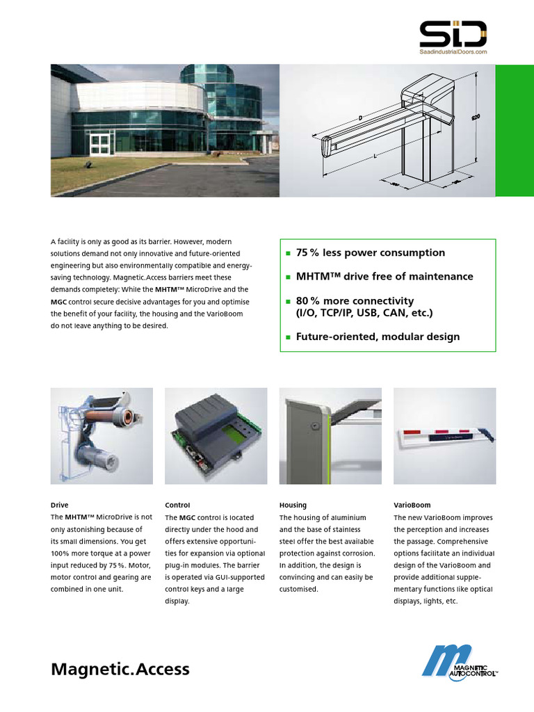 SID - Datasheet Magnetic - Access | PDF | Electrical Engineering ...