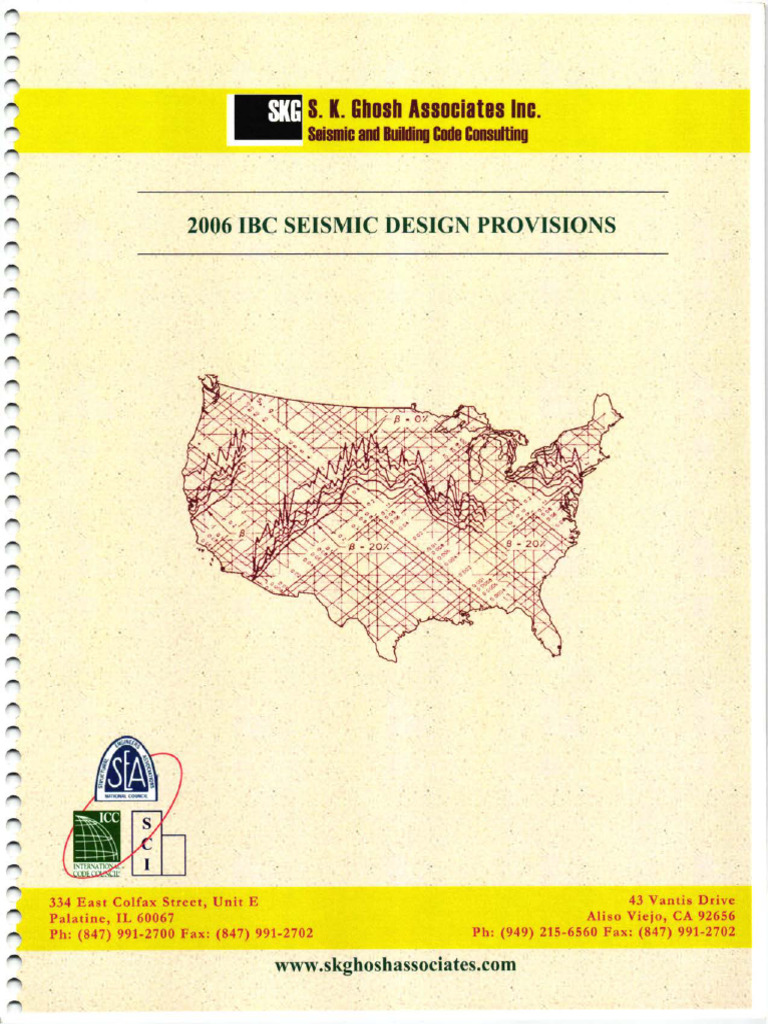 IBC Seismic Provisions | PDF | Seismology | Geology