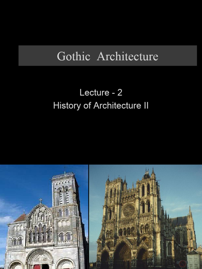 3-Gothic Architecture | PDF | Gothic Architecture | Vault (Architecture)