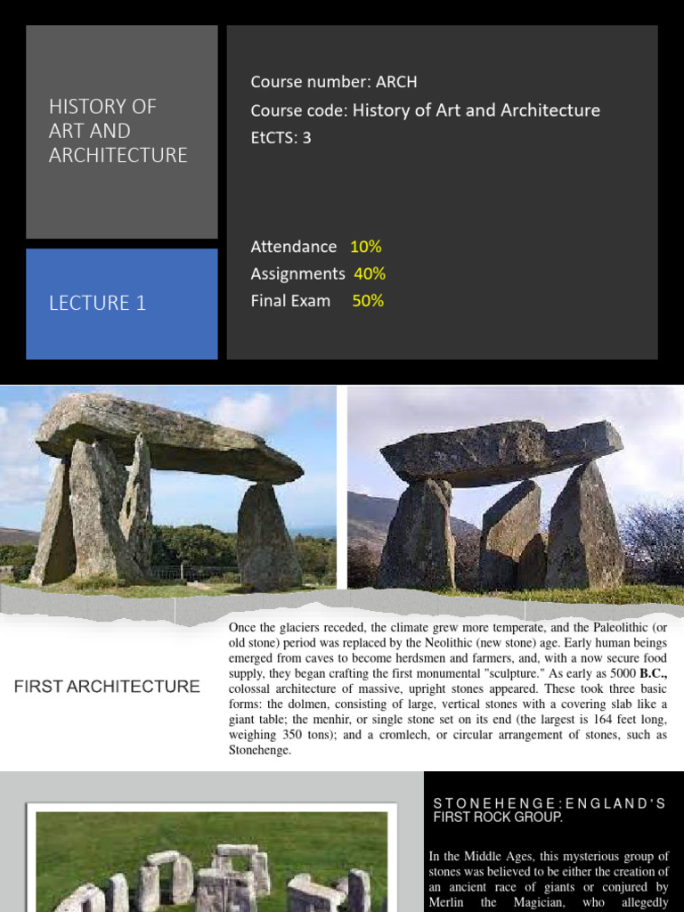 1 - ARCH History of Art and Architecture | Download Free PDF ...