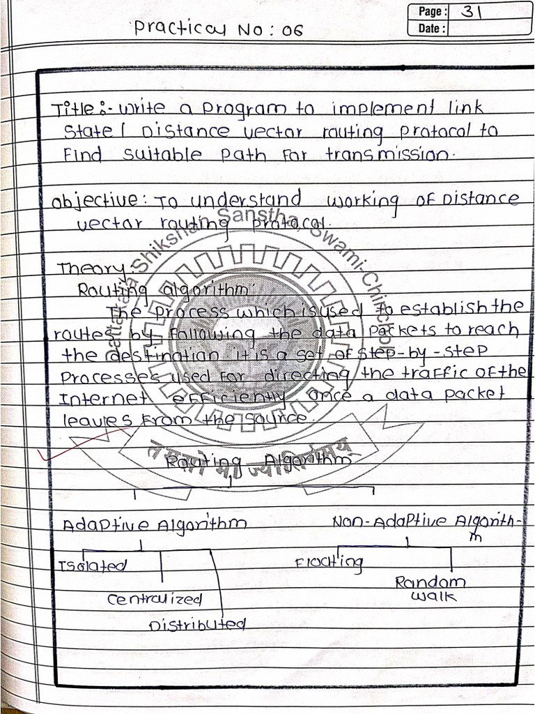 Practical 6 CN-1 | PDF
