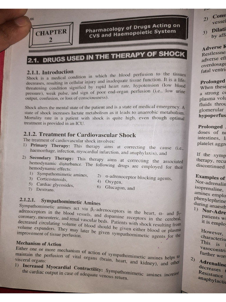 Pharmacology 2 Unit 2 Sem 5 Notes | PDF